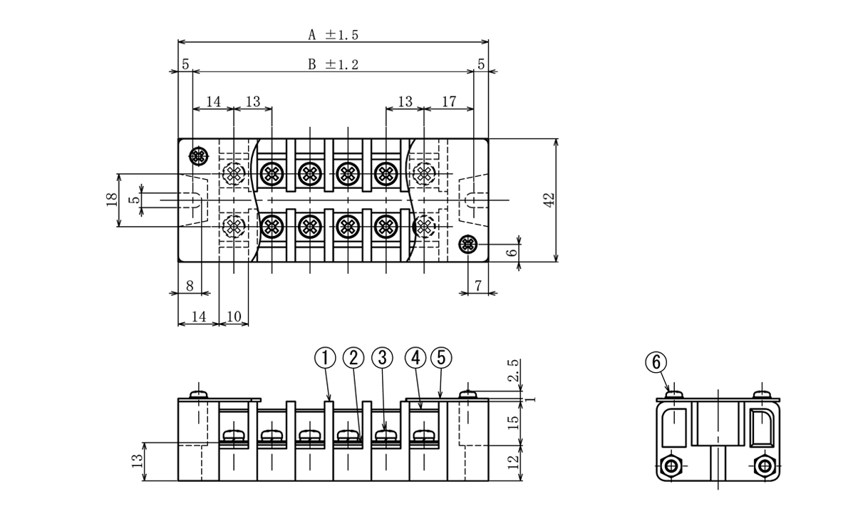 F1005-30A-PCA | 製品紹介 | 端子台製造メーカーとして50年のフジコン株式会社